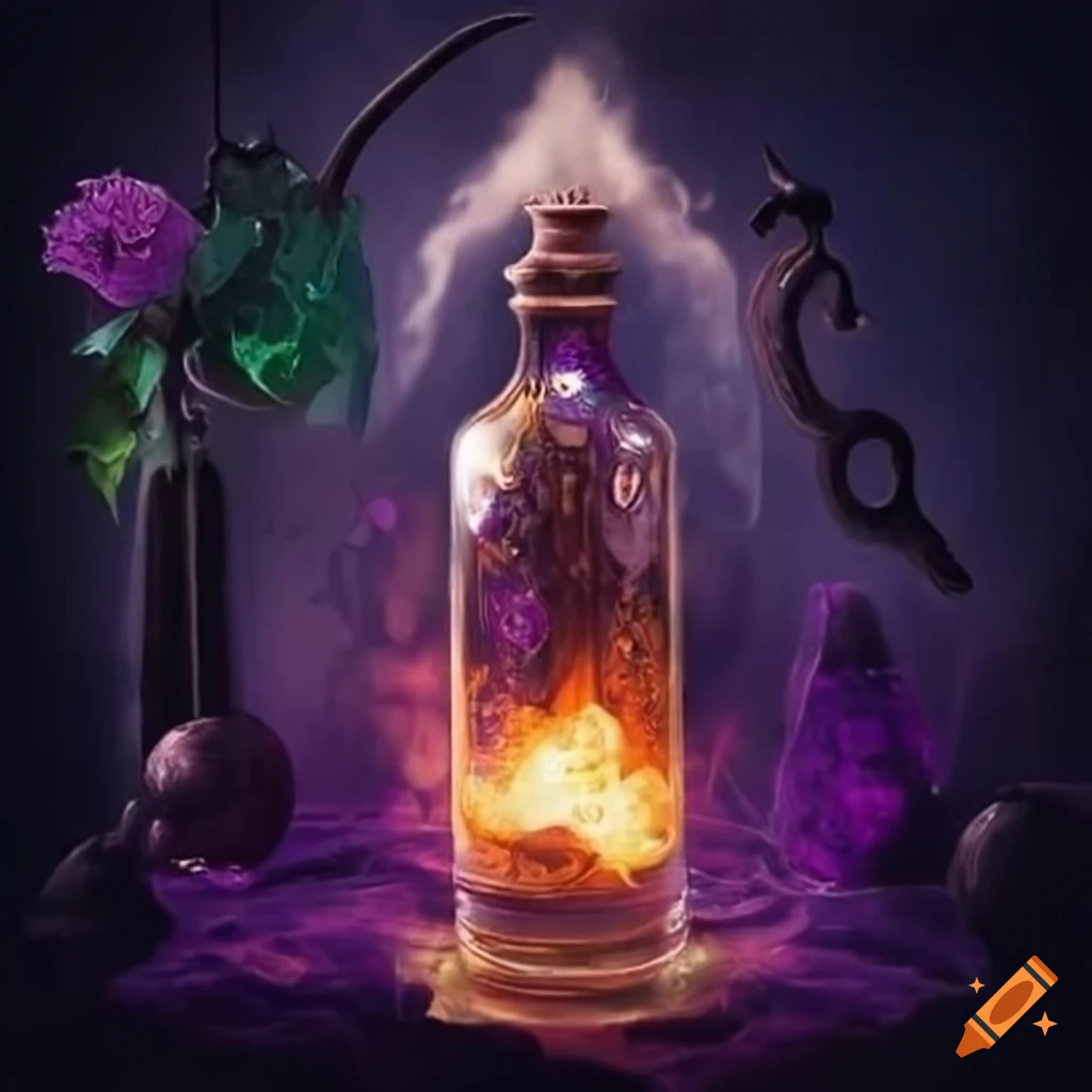 Advertisement for dispel & that spell featuring witchy, gothic, curses ...