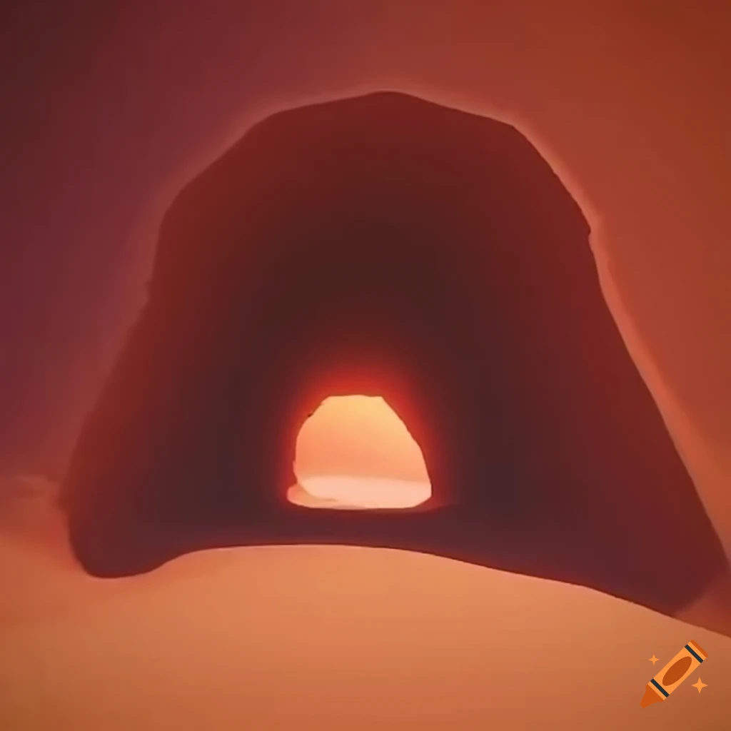 Desert sand hills in liminal space with a haunting VHS aesthetic on Craiyon