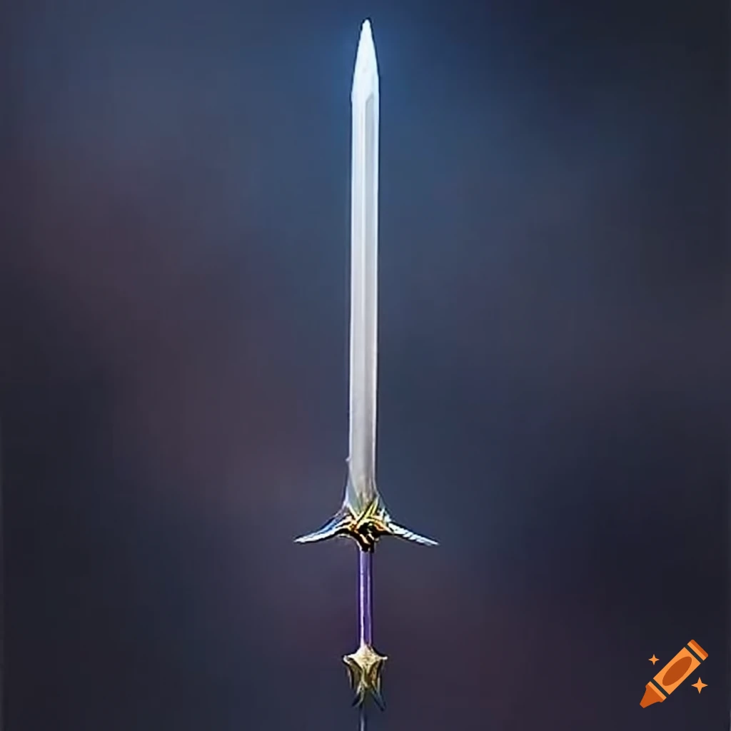 Epic magic longsword on Craiyon