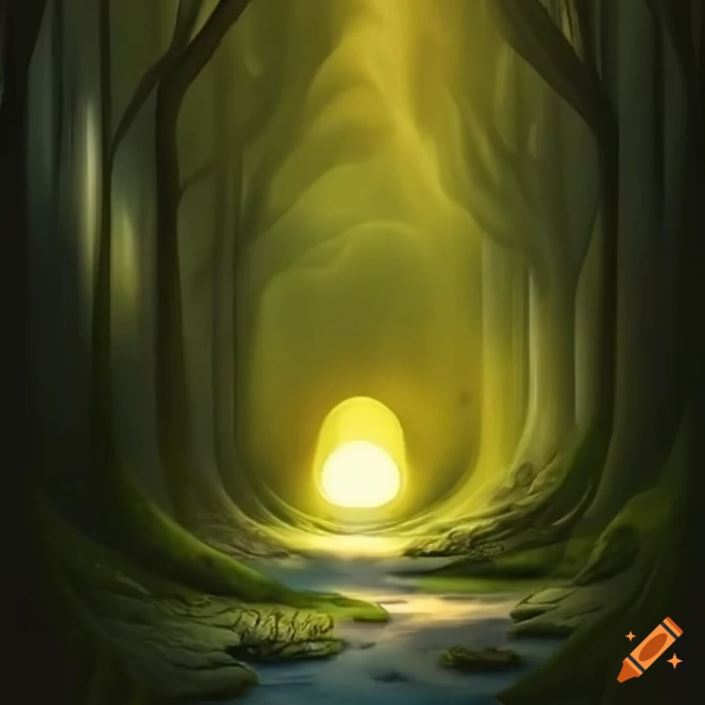 Clear path leading to paradise on Craiyon