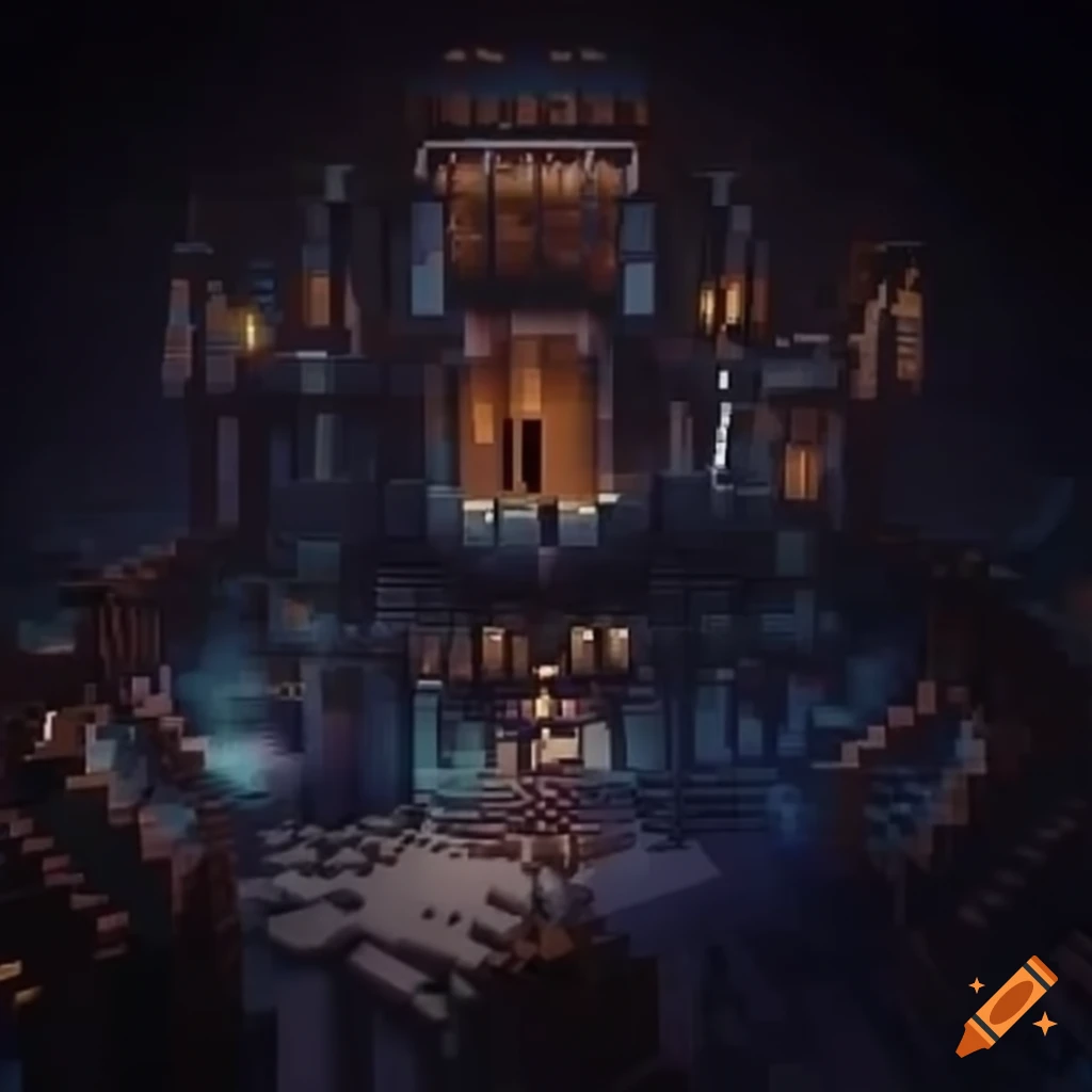 Epic minecraft creation of complex machinery and mechanical designs on ...