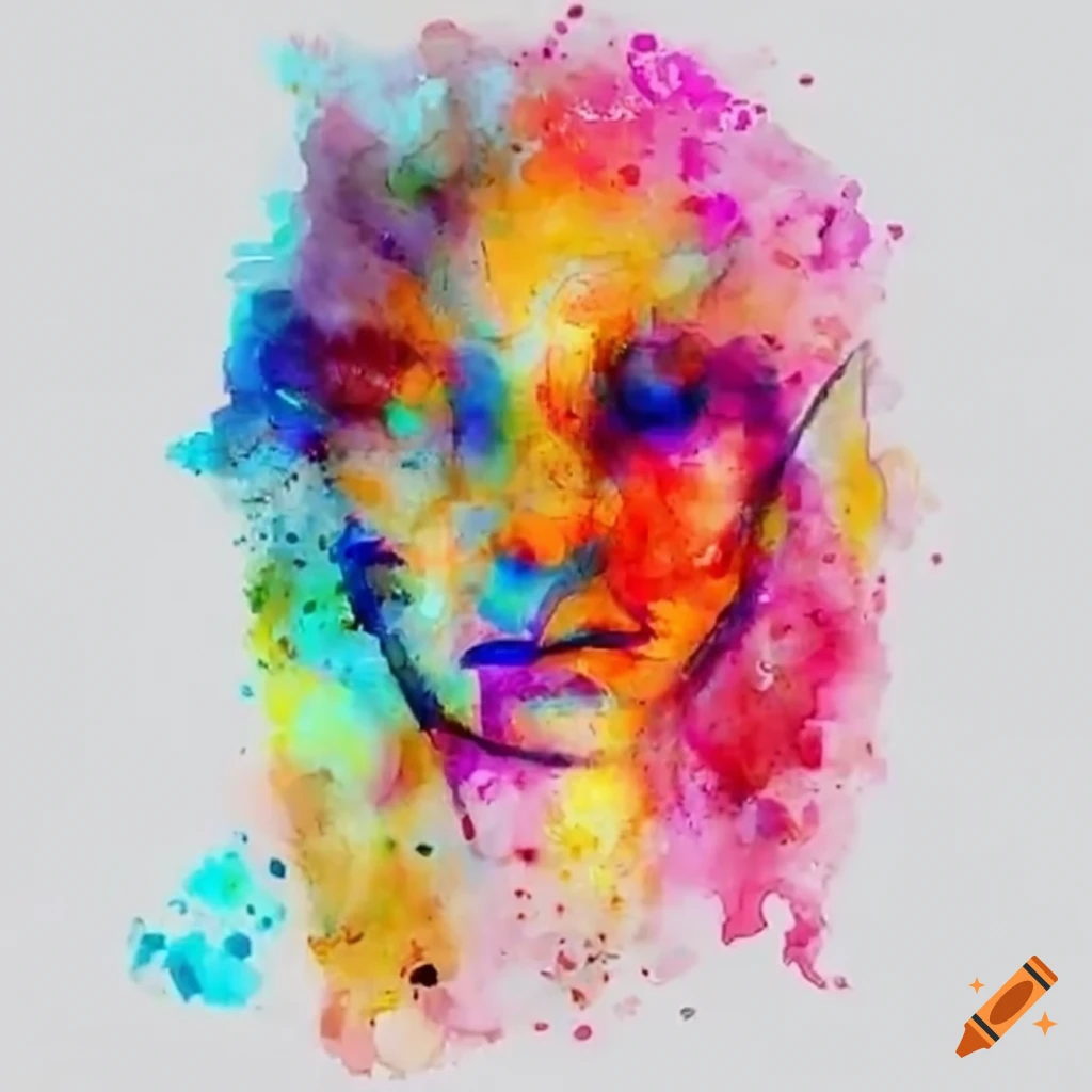 Emotions expressed in text on Craiyon