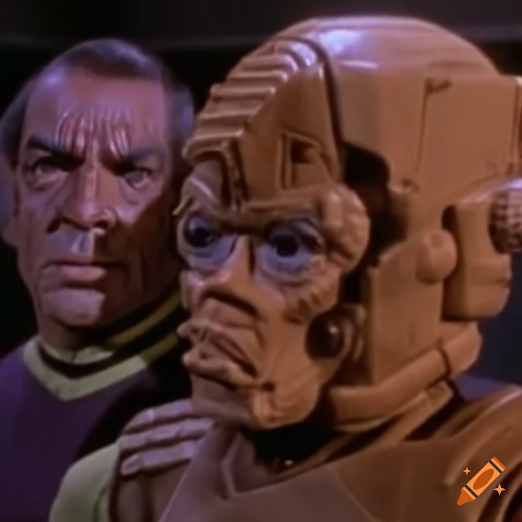 1968 star trek scene titled battletech on Craiyon