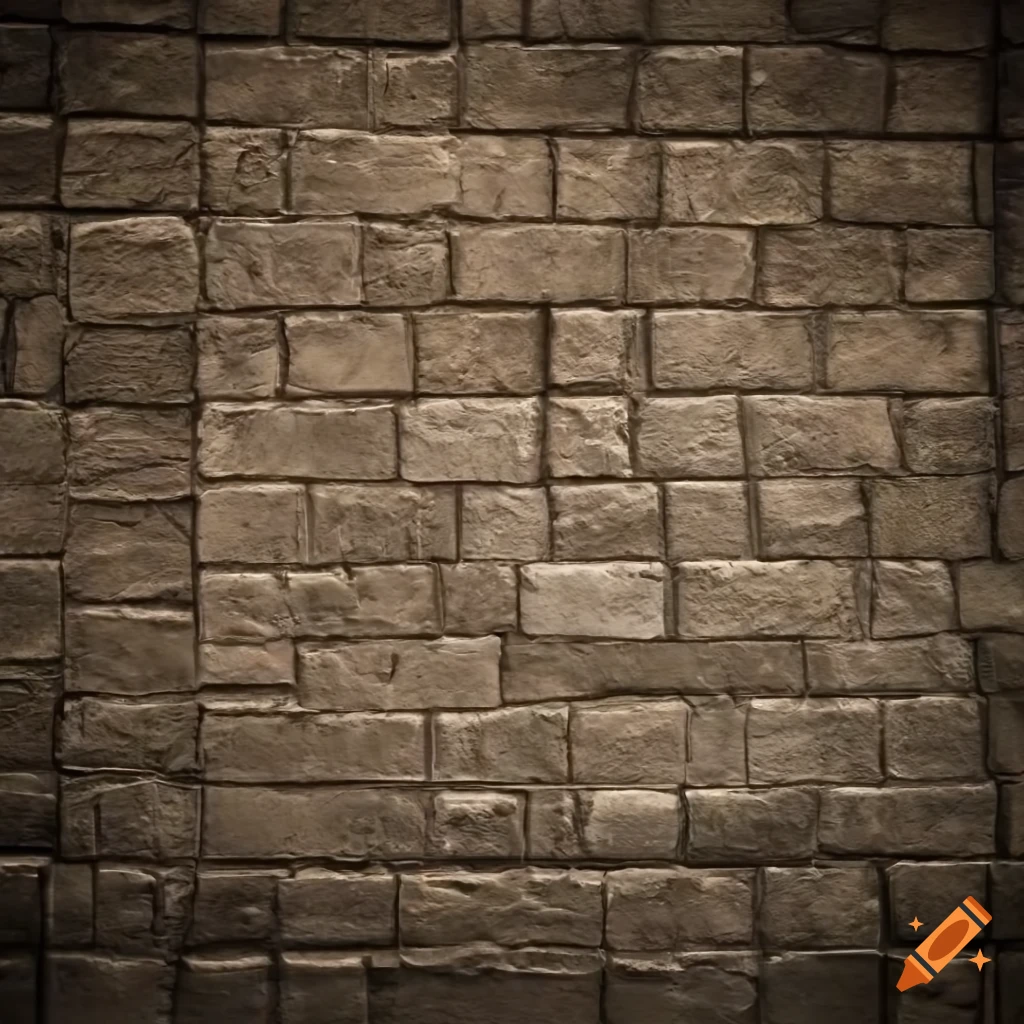 Crypt wall texture on Craiyon