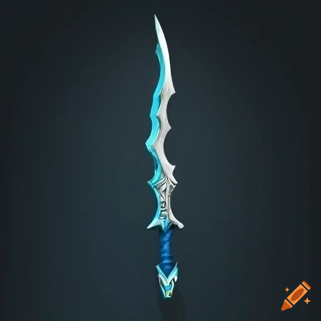 Mythic wave sword on Craiyon