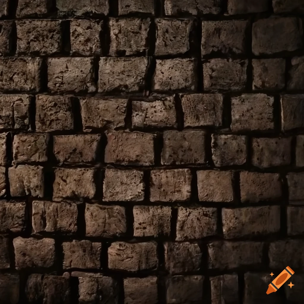 Texture of a crypt wall on Craiyon