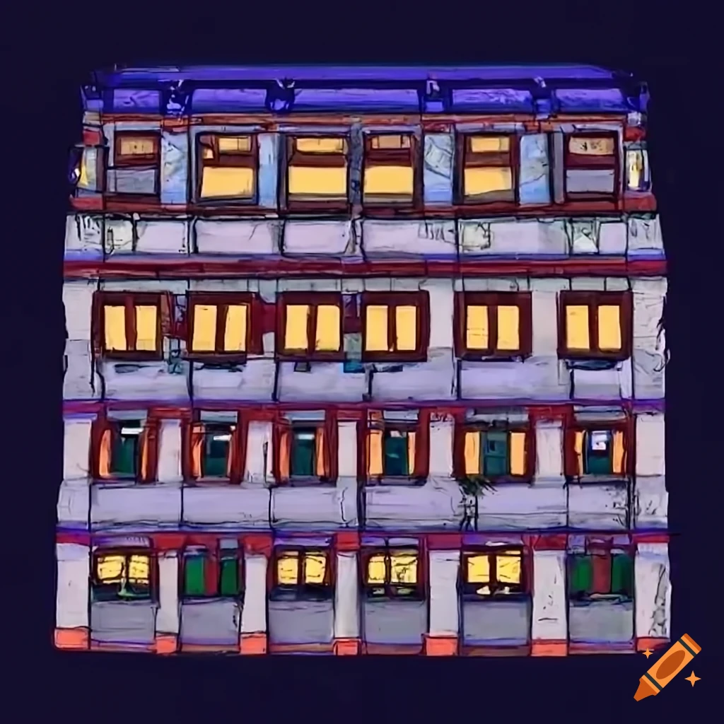 AI-generated textures for a Borderlands-style office building game ...