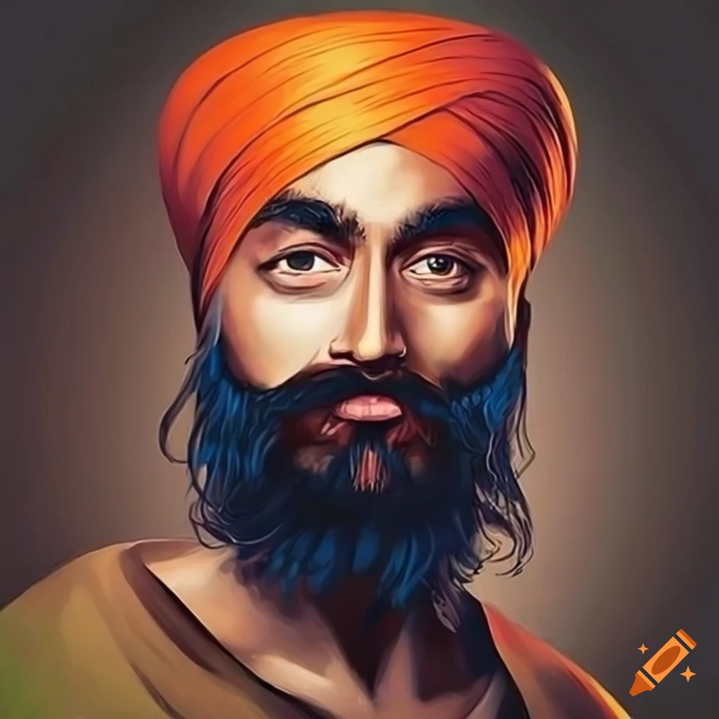 Sikh man on Craiyon