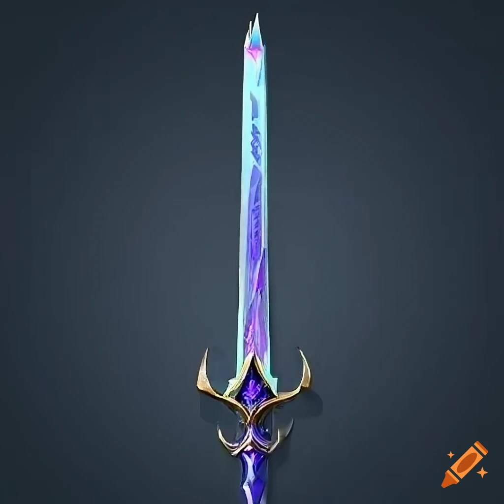 Epic magic longsword on Craiyon