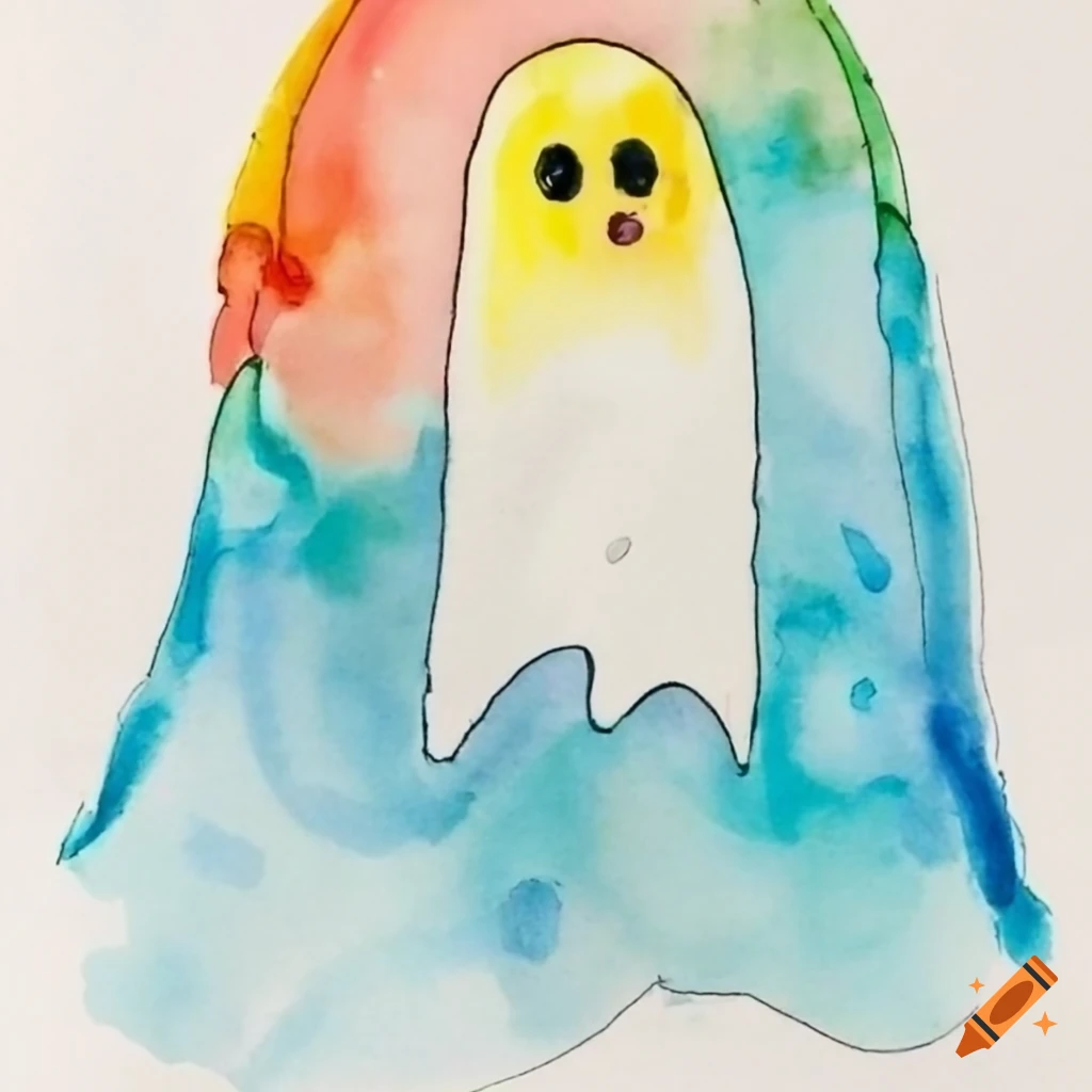 Friendly ghost on Craiyon