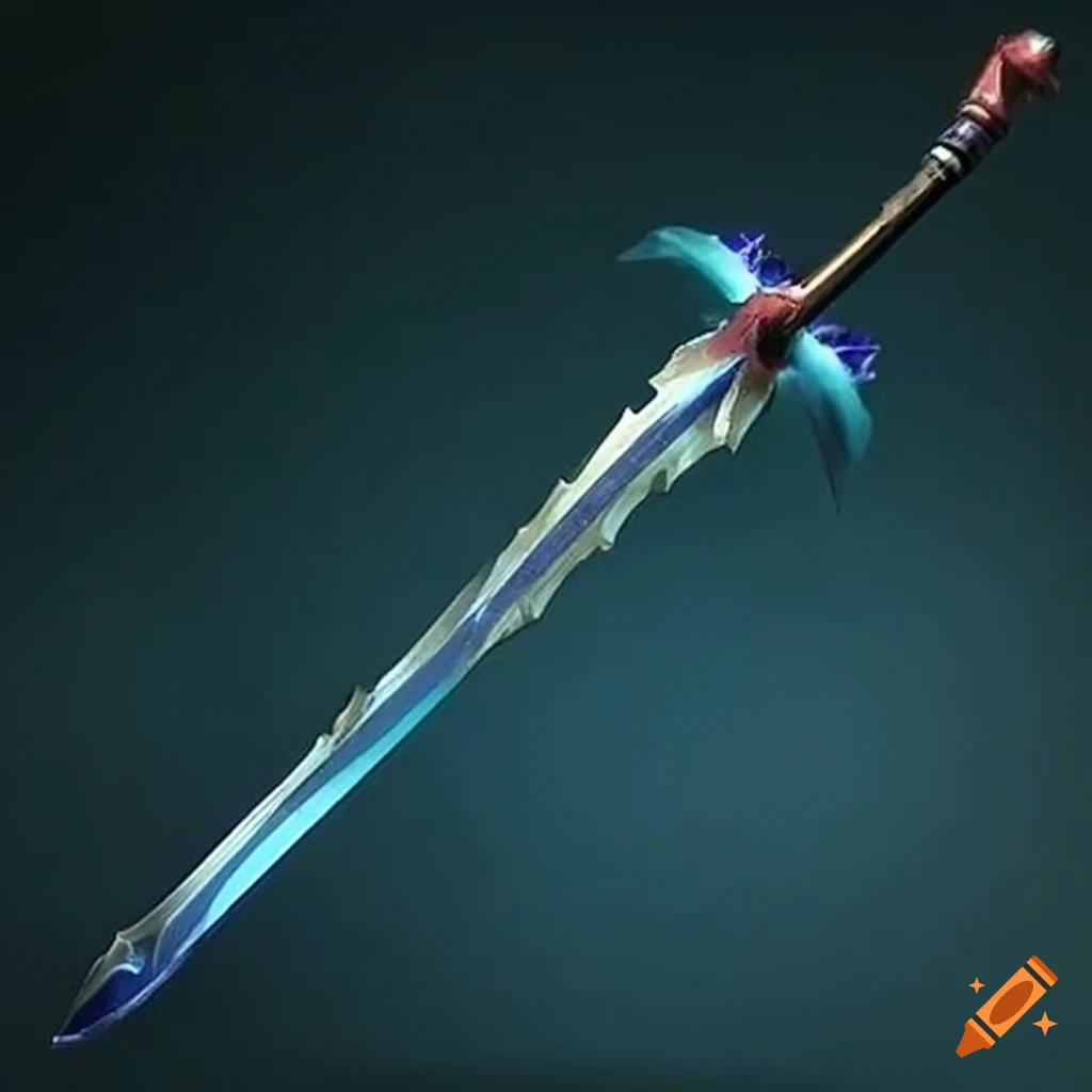 Epic magic longsword on Craiyon