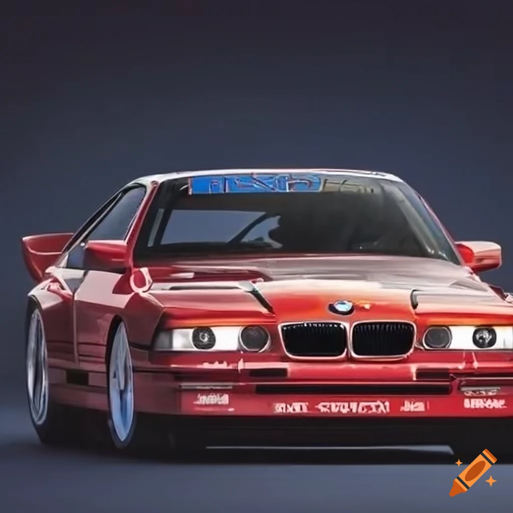 Bmw m8 1990's race car on Craiyon