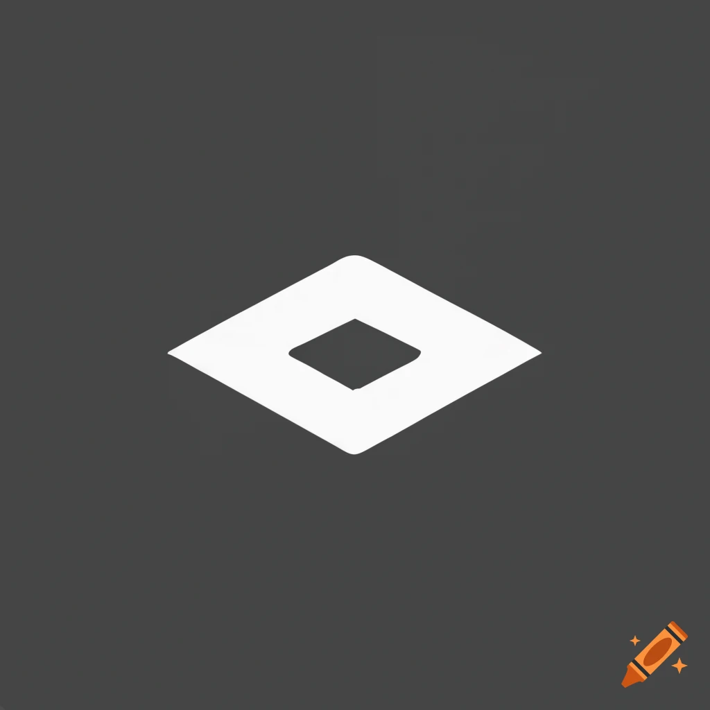 Modern and minimalist design of the os logo on Craiyon