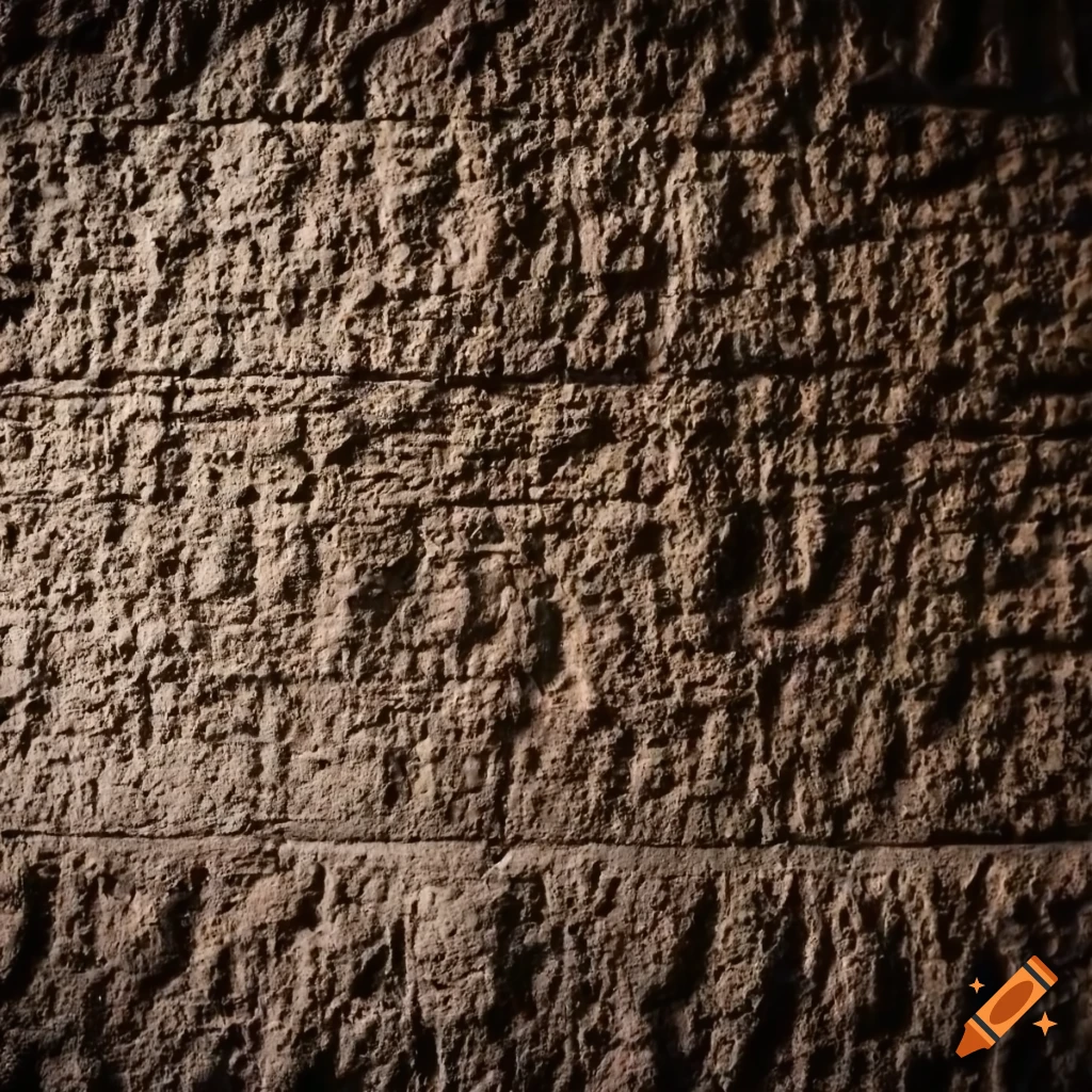 Crypt wall texture on Craiyon