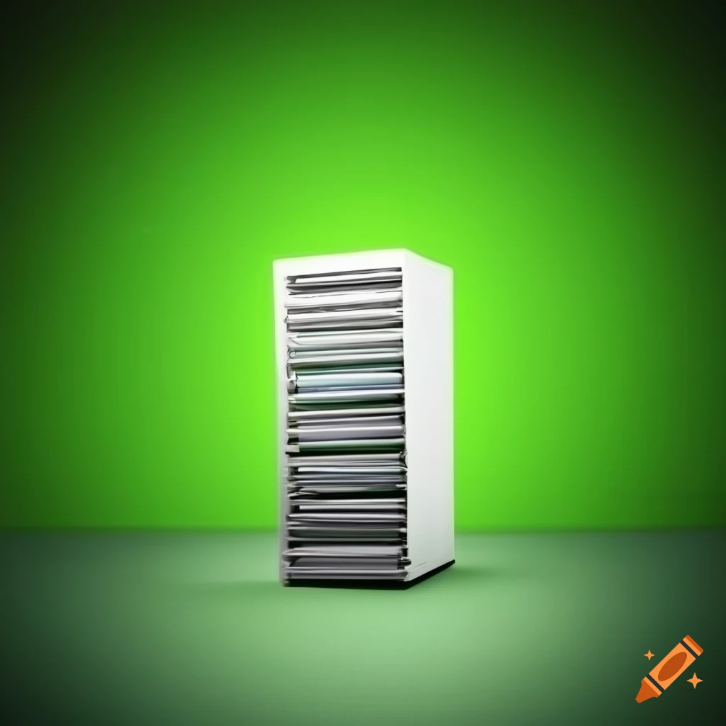 White server on green background on Craiyon