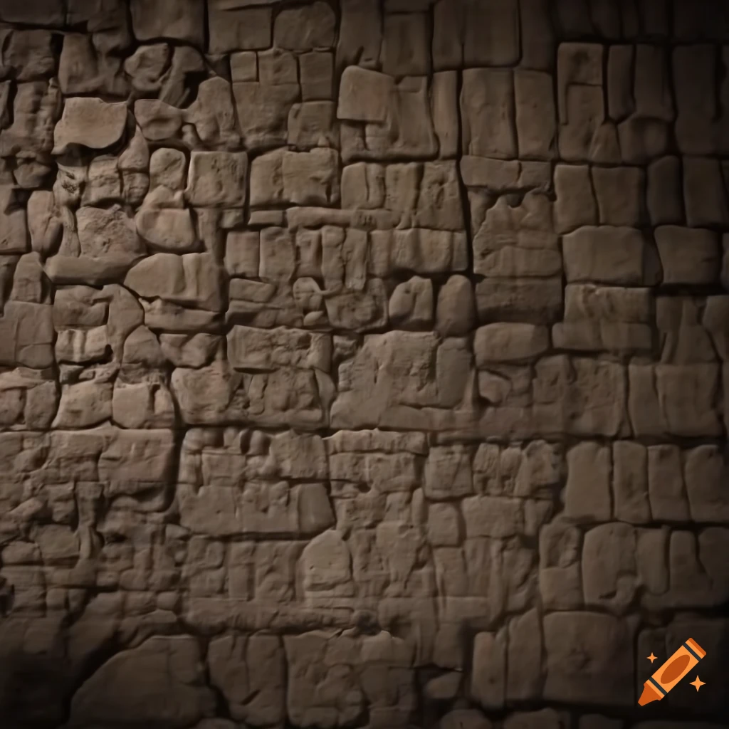 Crypt wall texture on Craiyon