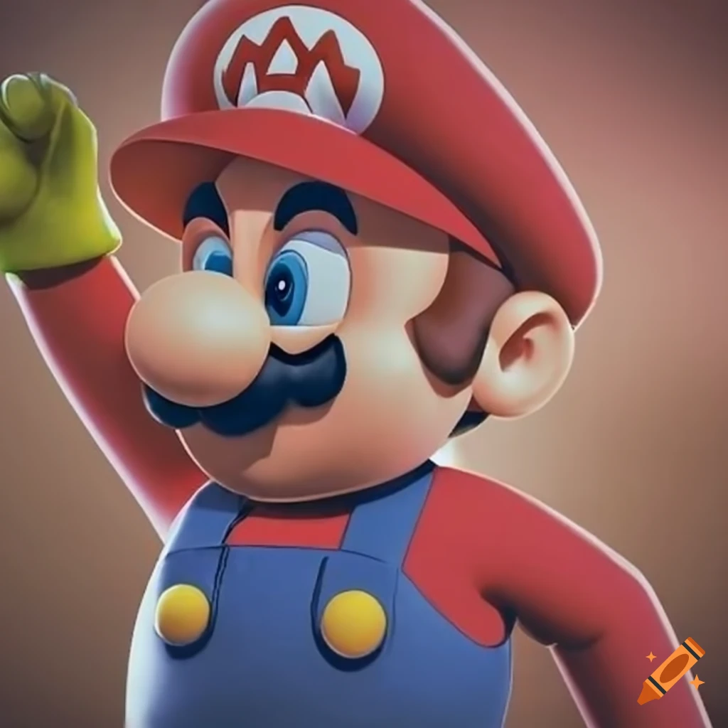 Super mario character on Craiyon