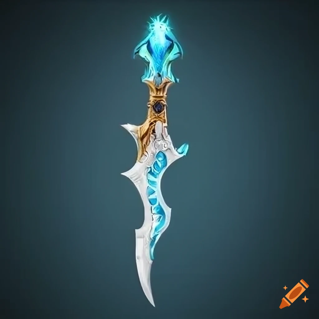 Mythic wave sword on Craiyon