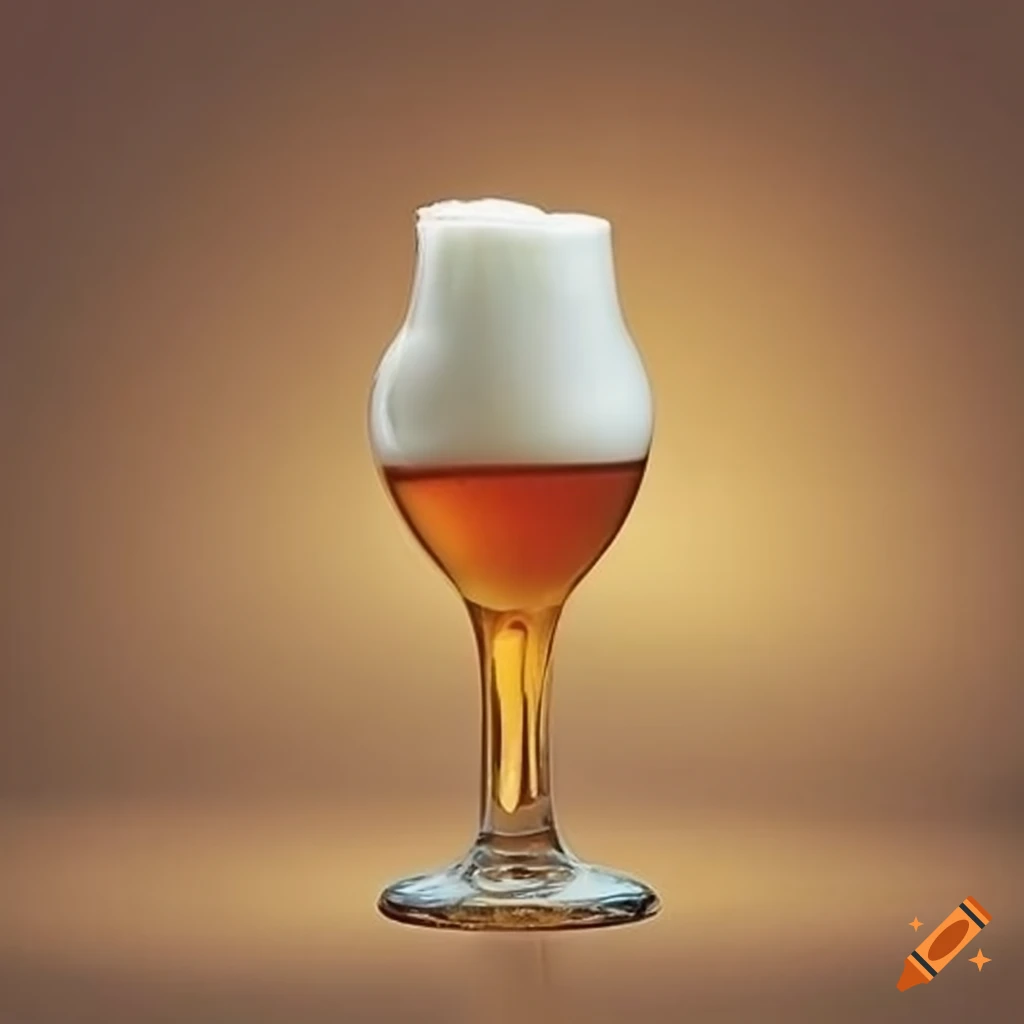 Small glass of beer on Craiyon