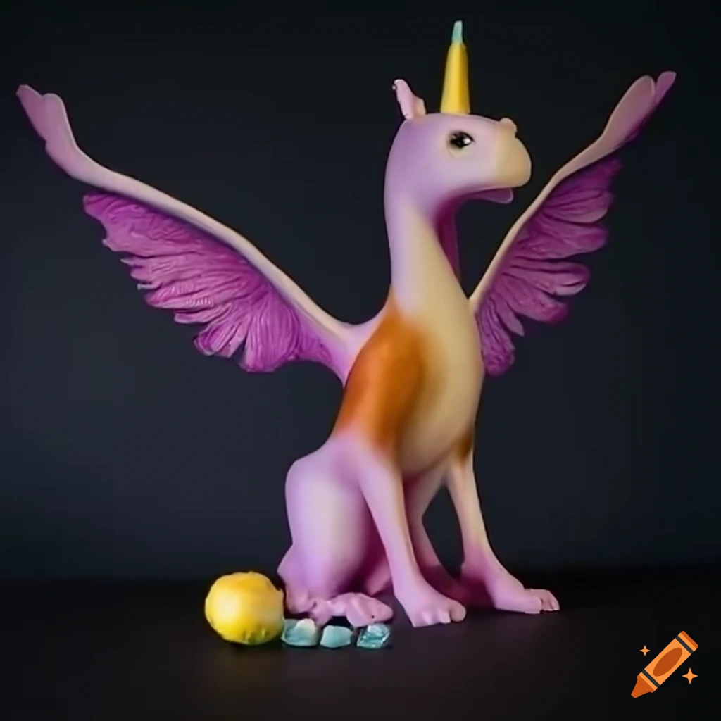 Mythical creatures in a magical forest with a playful mutant lemon ...