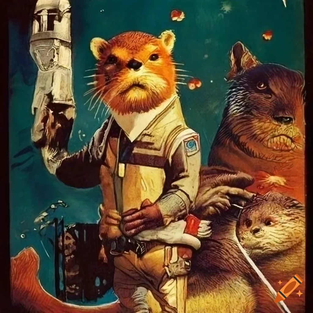 Intricate details of a vintage Star Fox poster with references to James ...