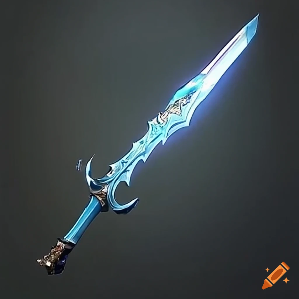 Epic magic longsword on Craiyon