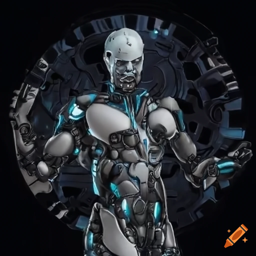 Cyborg futuristic concept on Craiyon