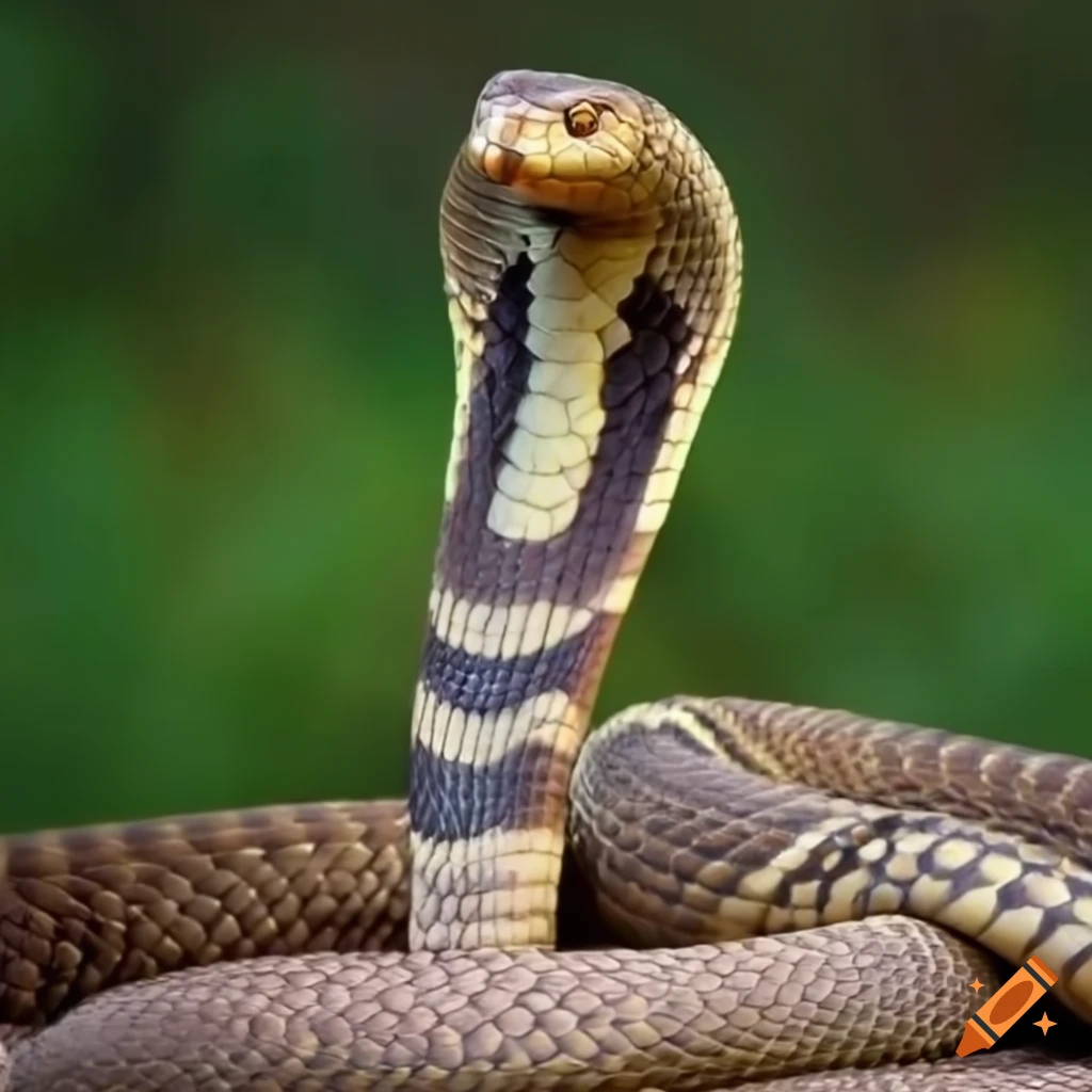 Realistic cobra on Craiyon
