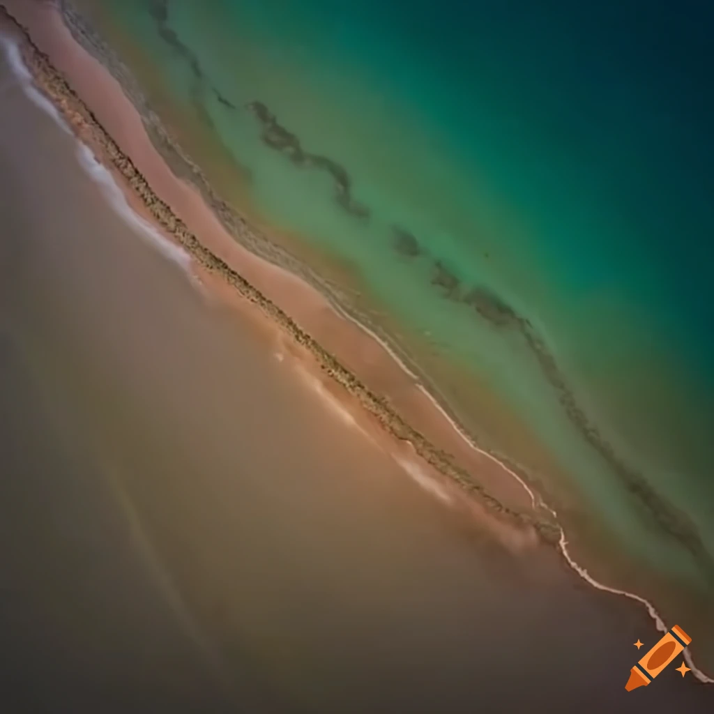Stunning aerial landscape captured by drone on Craiyon