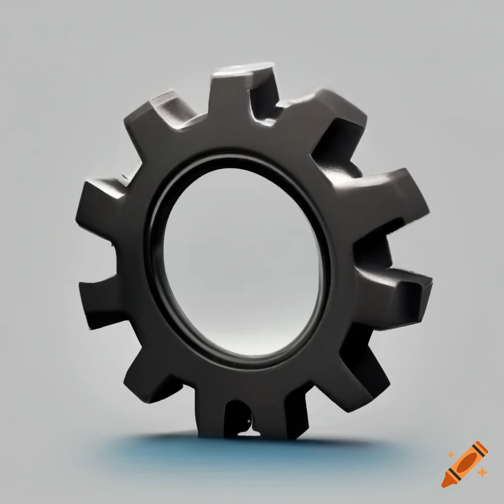 Interlocking gear icons with detailed design on Craiyon