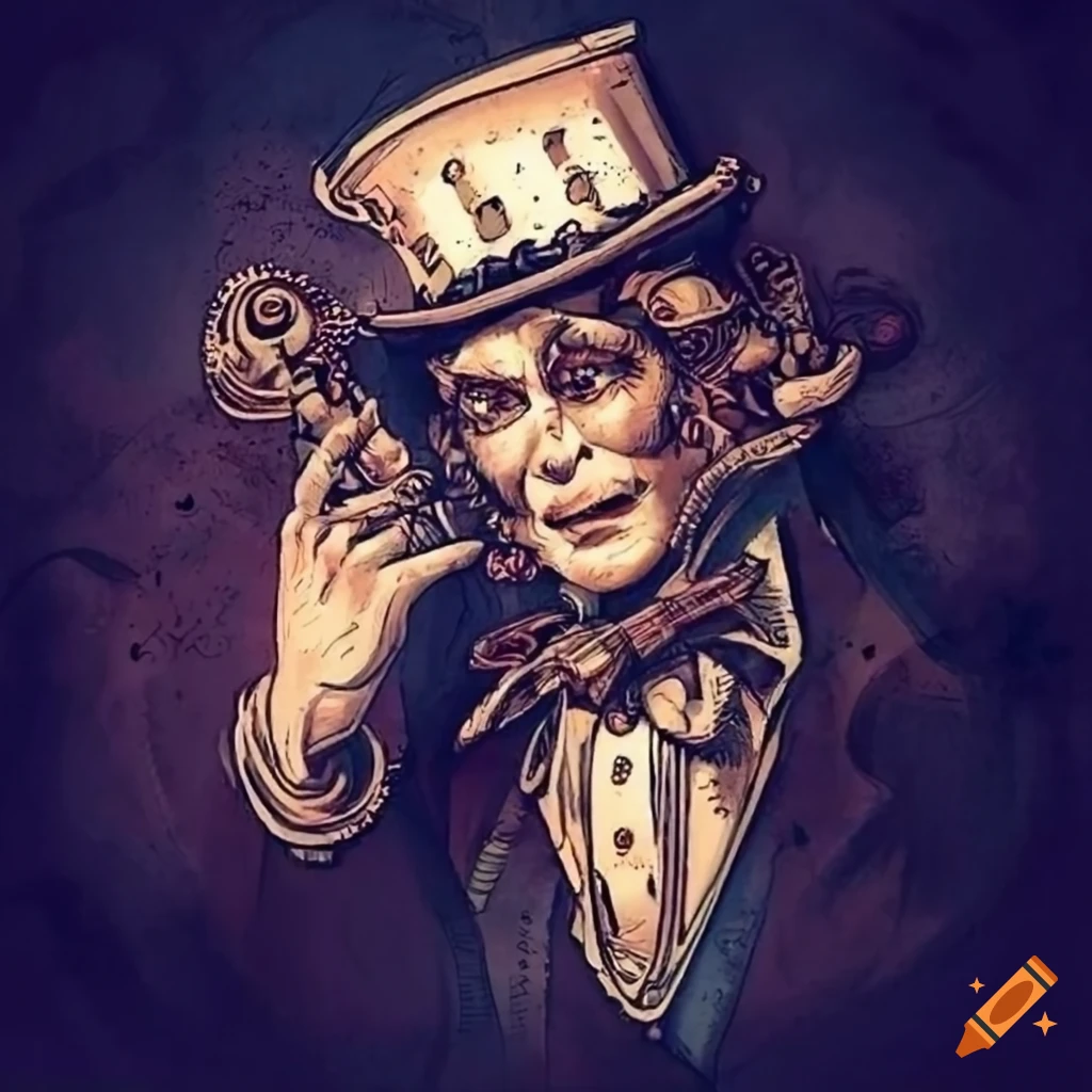 Vintage steampunk-themed uncle sam poster on Craiyon