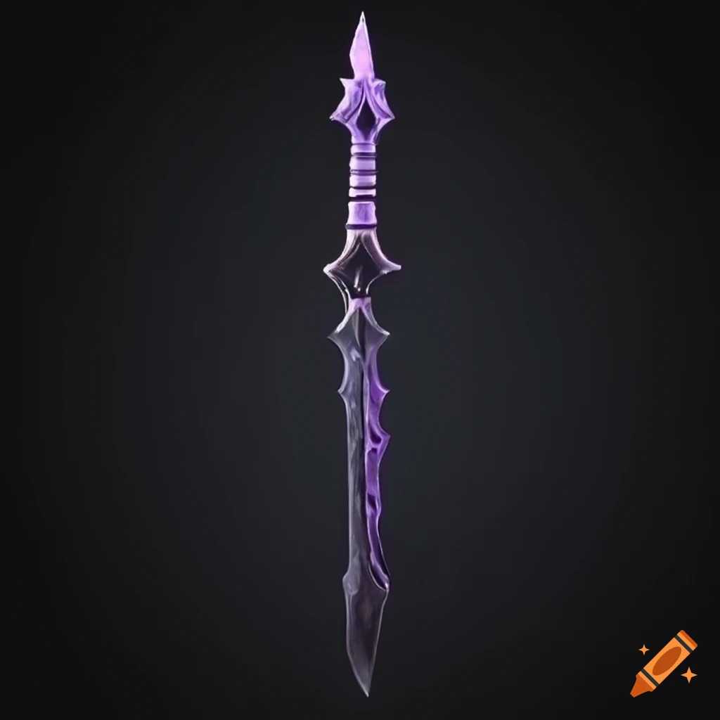 Ultra realistic obsidian longsword in a fantasy style on Craiyon