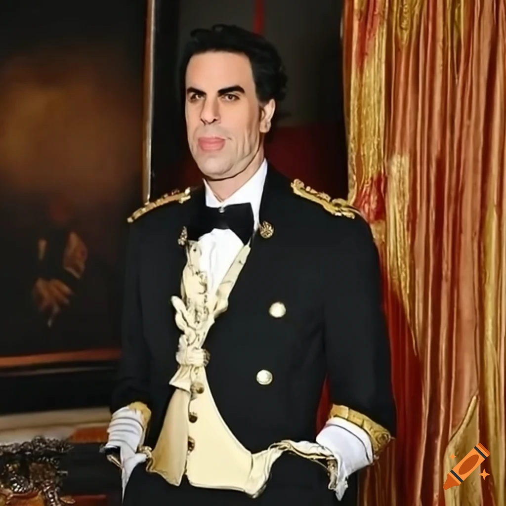 Actor in british colonial officer attire on Craiyon