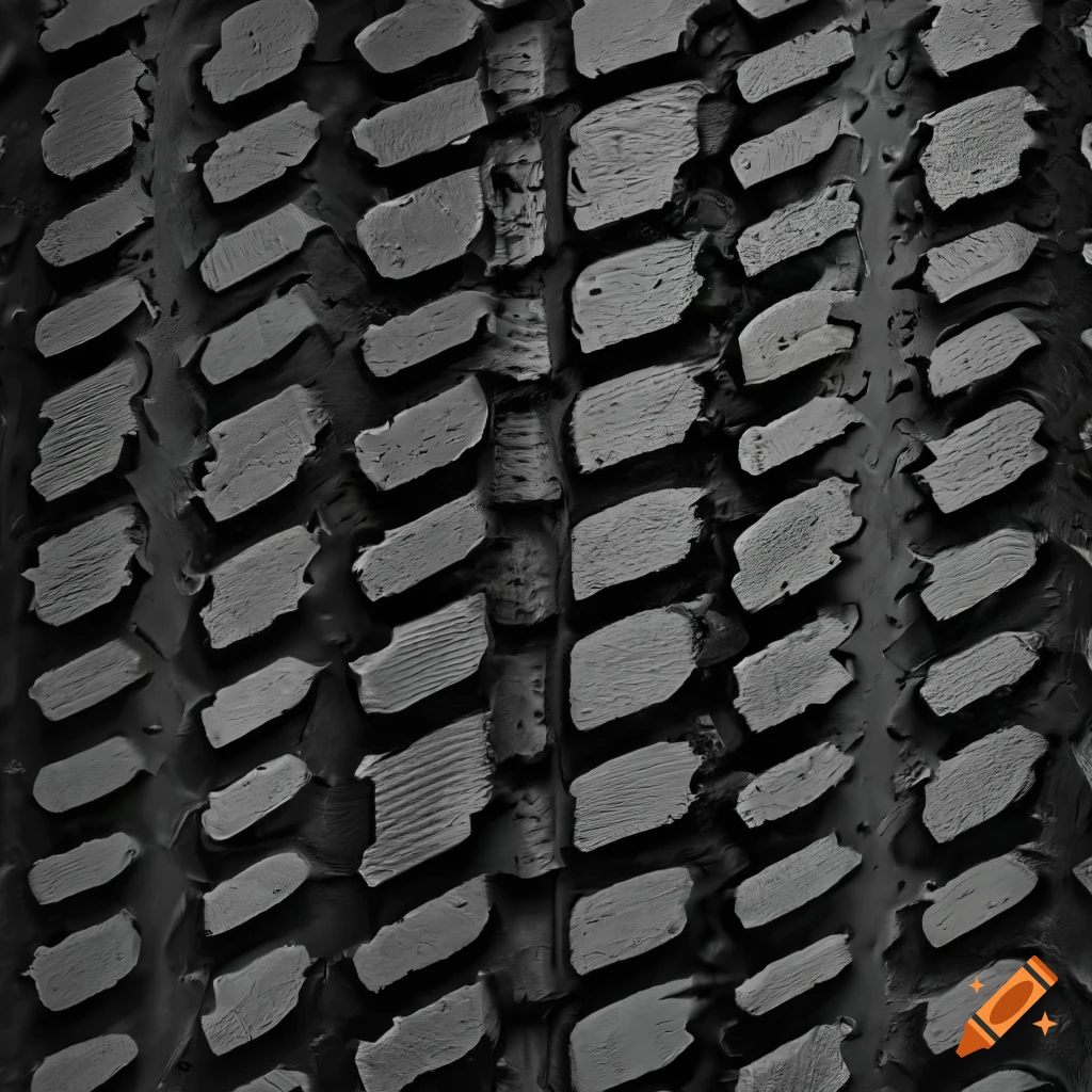 Tire tread texture on Craiyon
