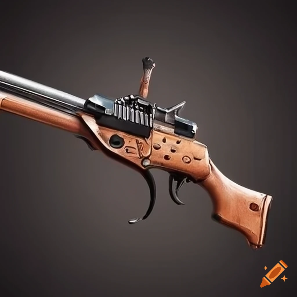 Poorly designed guns on Craiyon