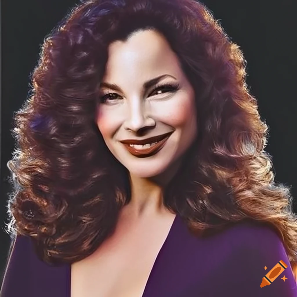 Portrait of Fran Drescher in ultra-realistic artistic style on Craiyon