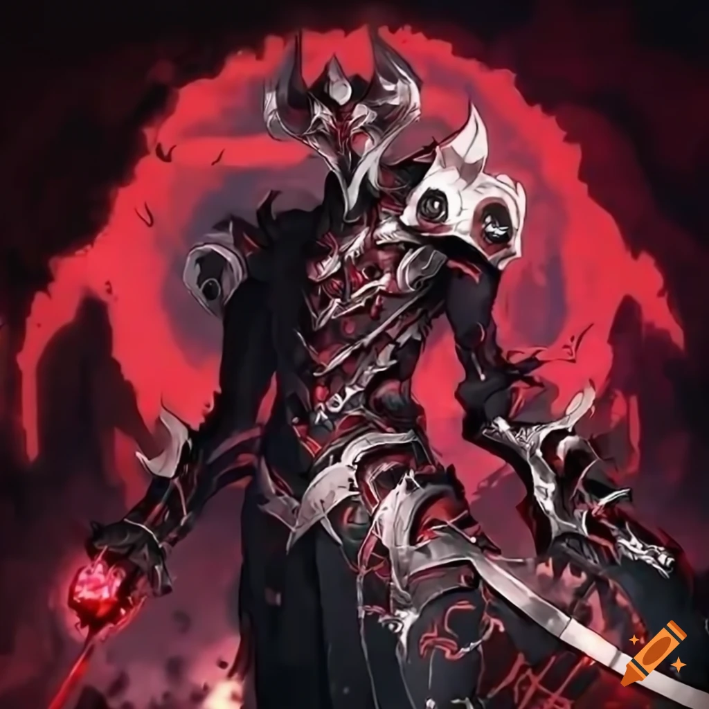 Anime character: colossal demon blood knight in military chivalry ...