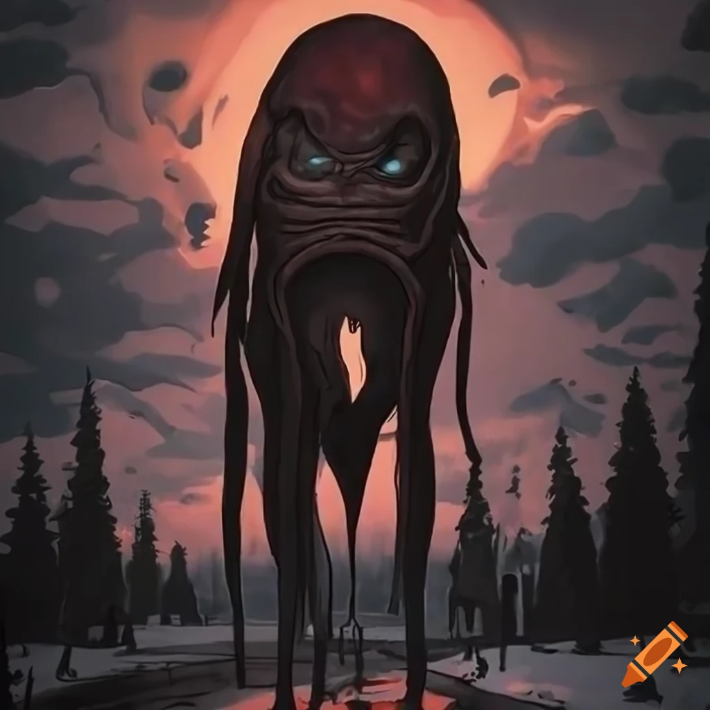 Artwork by trevor henderson on Craiyon