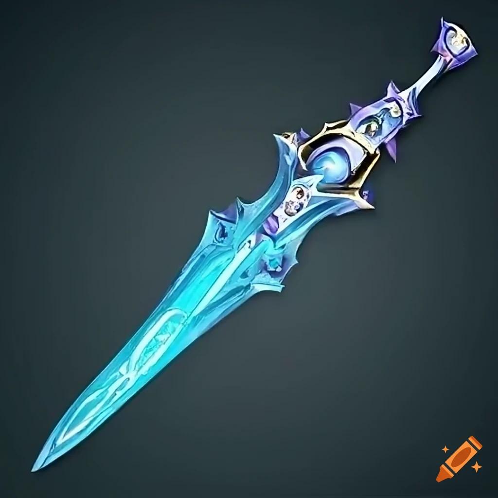 Epic magic longsword on Craiyon