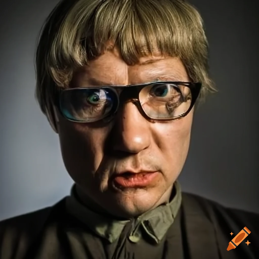 Russian scientist character from the alien movie universe on Craiyon