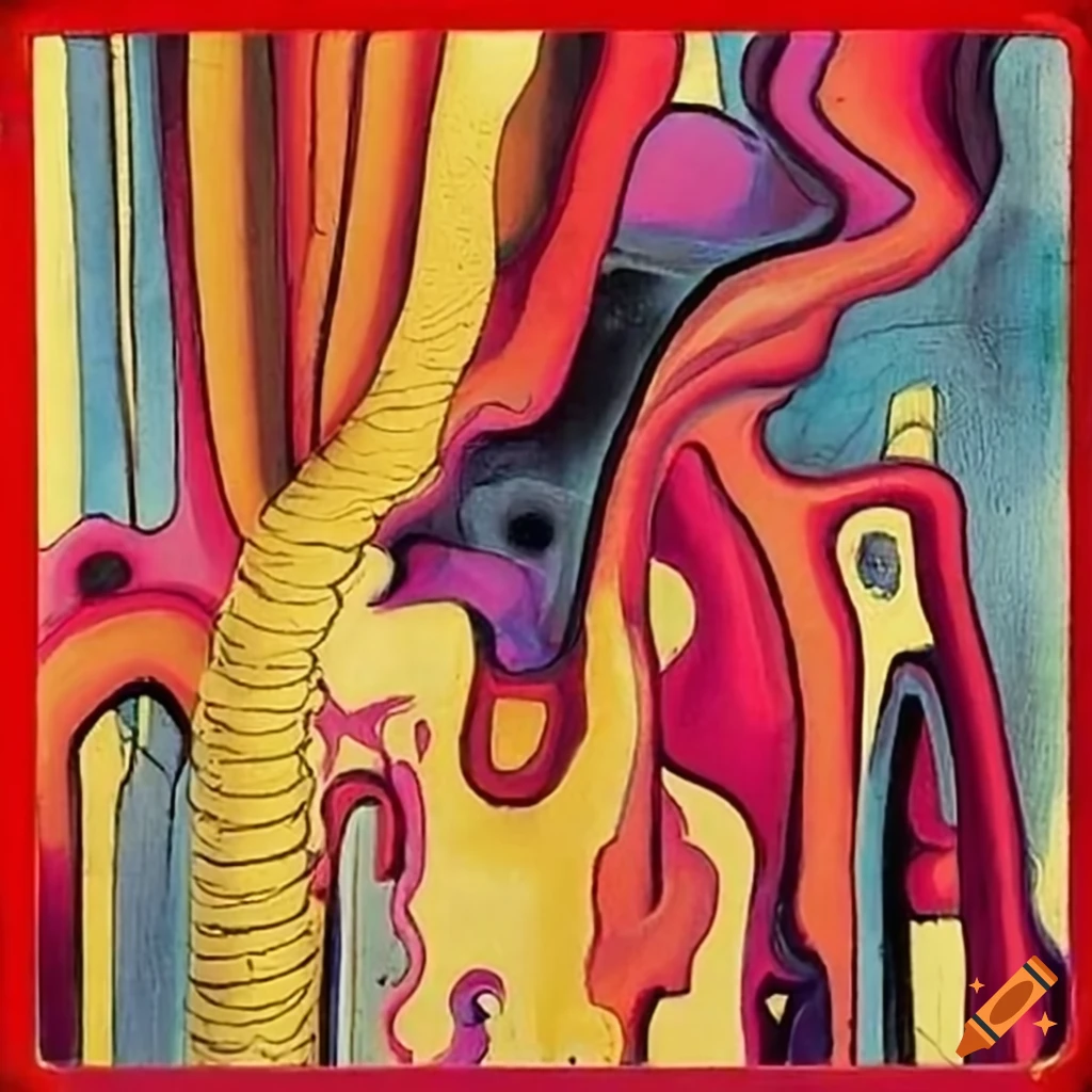 Neo-dada artistic representation on Craiyon