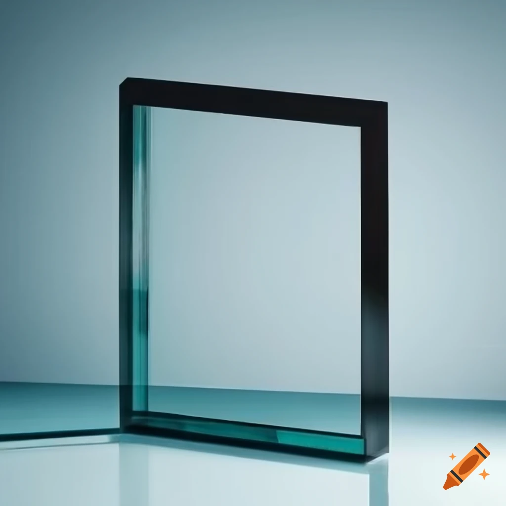 Glass frame glass on Craiyon
