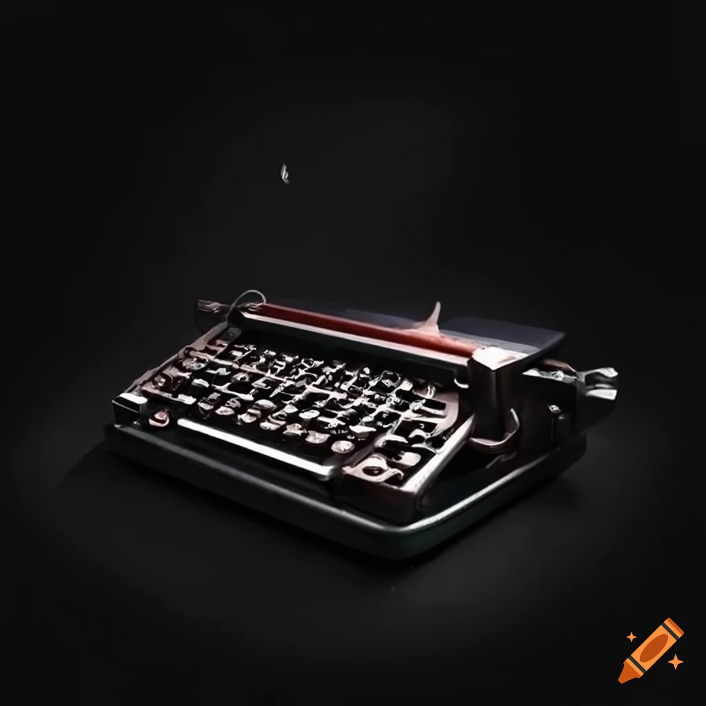 Typing machine on Craiyon