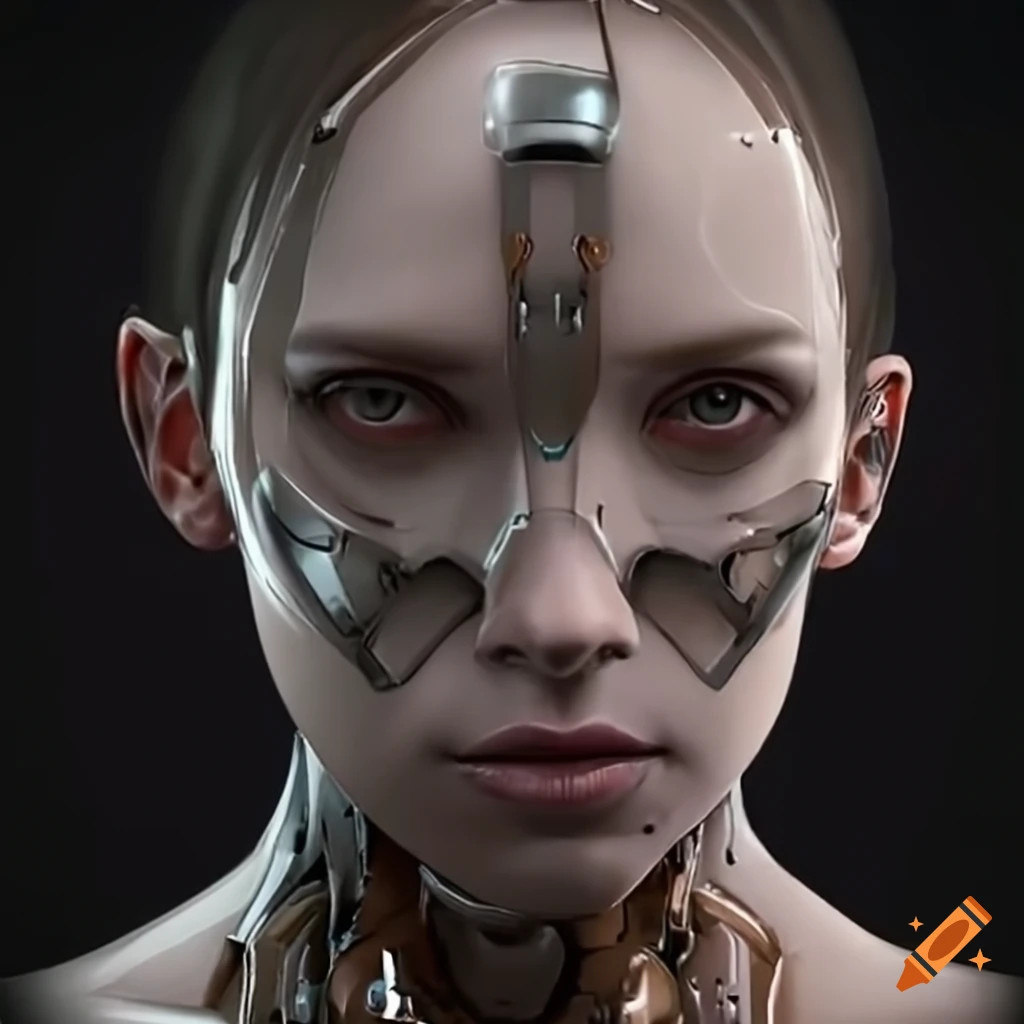 Cyborg Gesicht