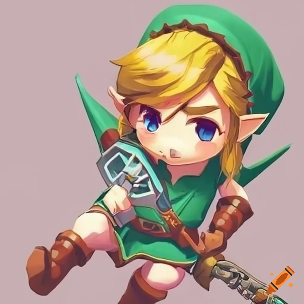 Cute link on Craiyon