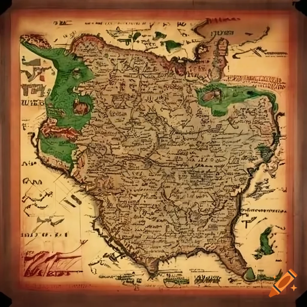 Map of ancient rome during its prime on Craiyon