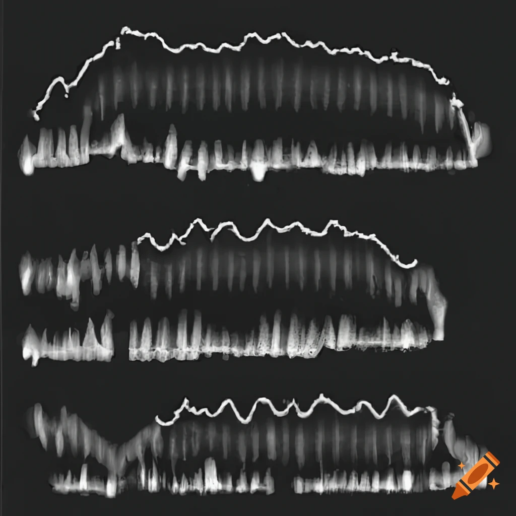 Scientists analyzing data from hydrophones to decipher the bloop on Craiyon