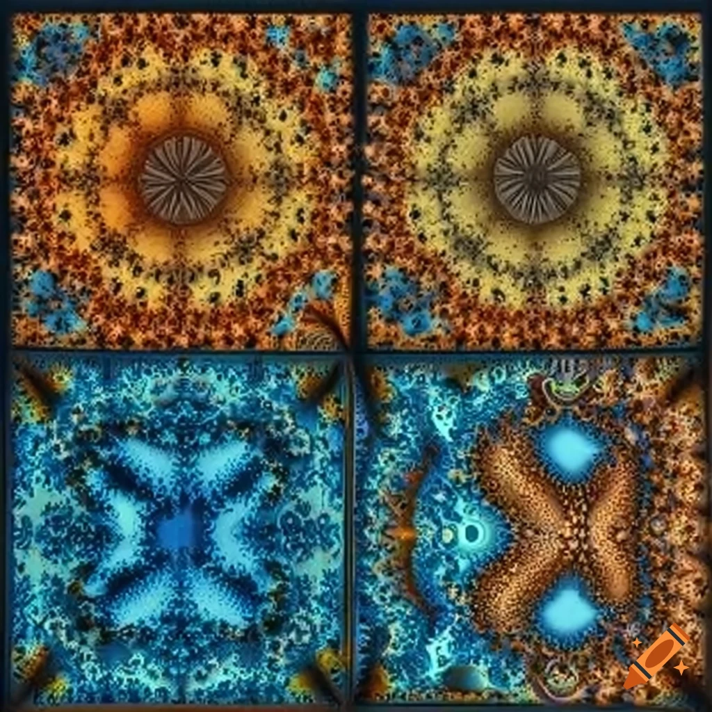 Infinite fractals on Craiyon