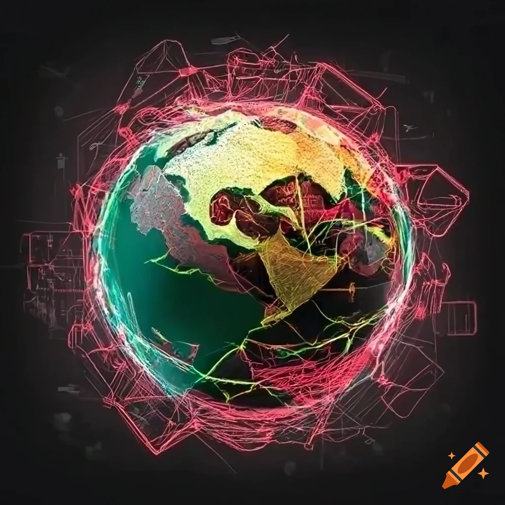 Intricate network of digital barriers protecting a computer system on ...