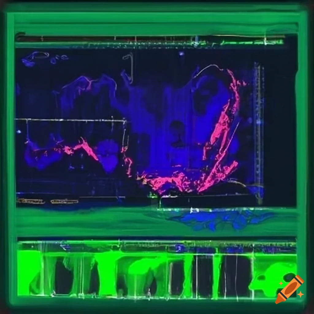 Scientists analyzing data from hydrophones to decipher the bloop on Craiyon